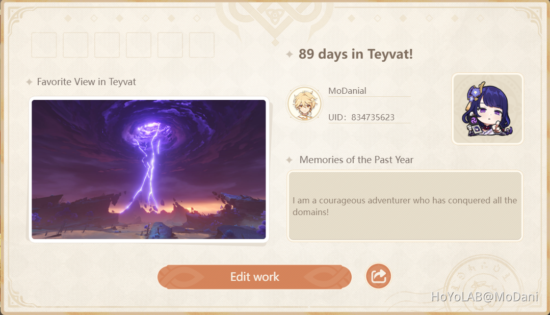 A Message in Time Weeb Event Genshin Impact | HoYoLAB