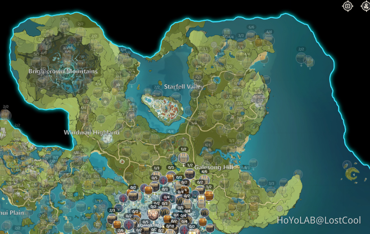 517 Chest I found in Mondstadt, with Teyvat Interactive Map. Genshin ...