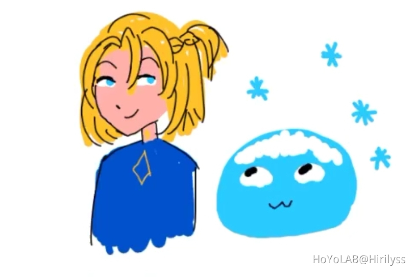 Albedo with his Cryo Slimes Genshin Impact | HoYoLAB