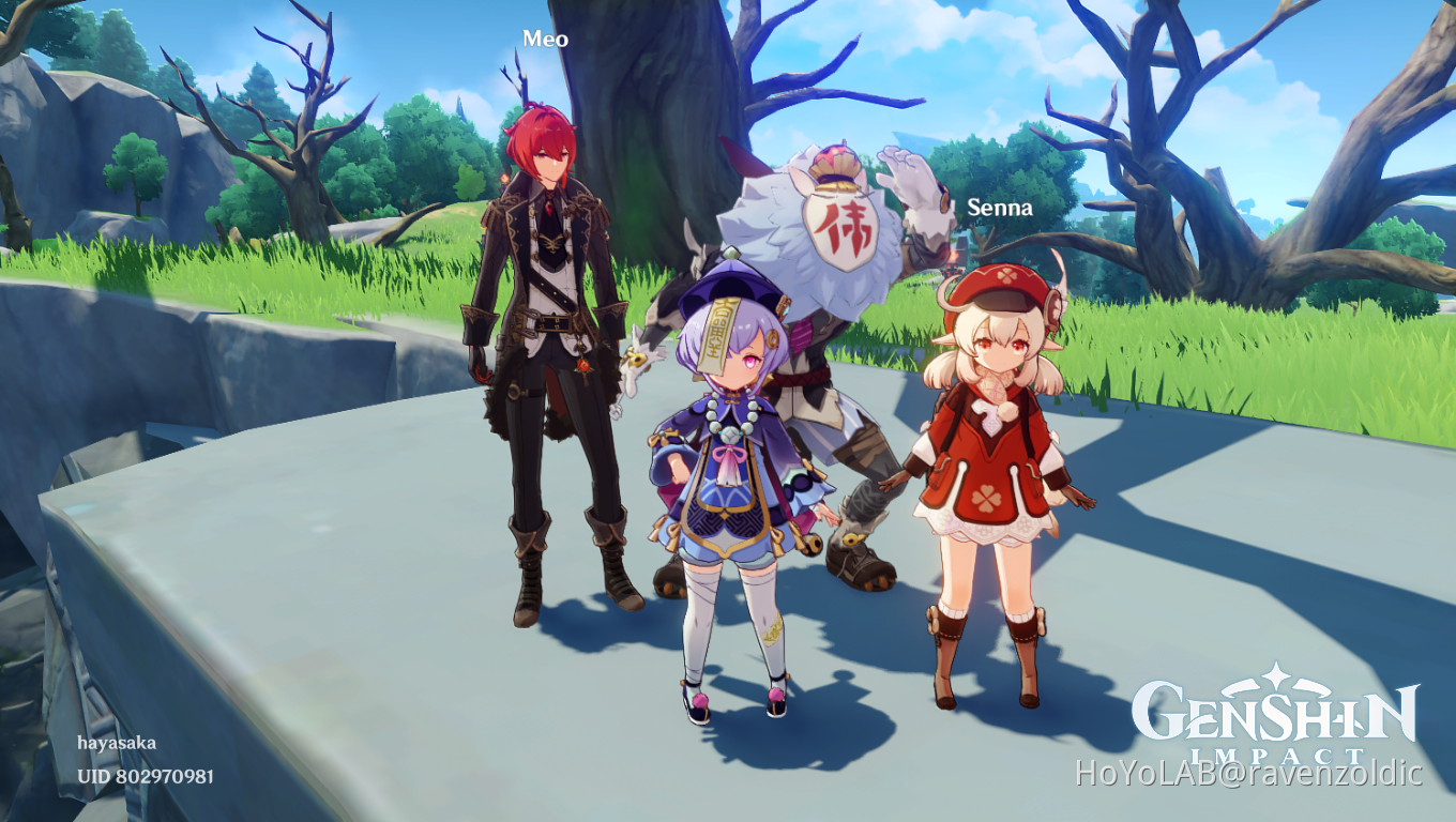 Diluc taking the kids on a stroll Genshin Impact | HoYoLAB