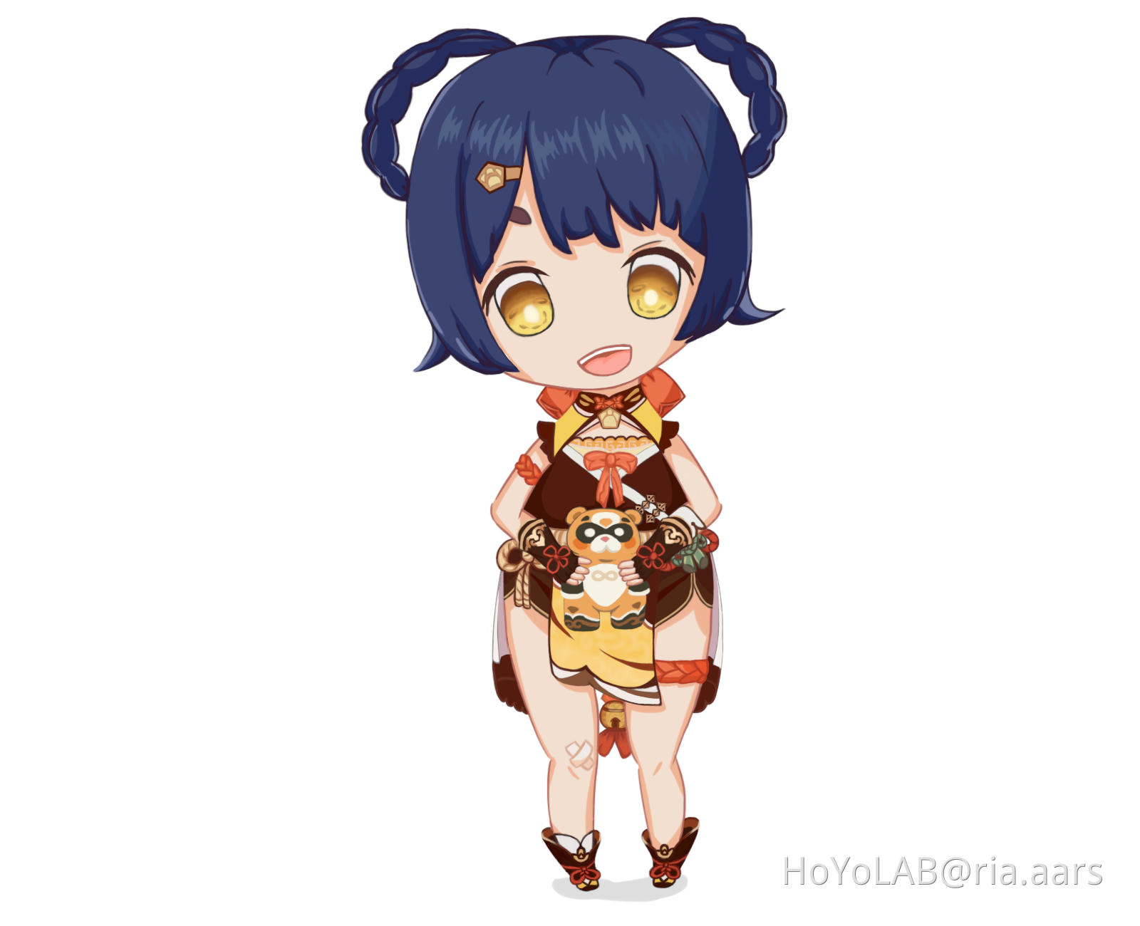 Xiangling little Chibi Genshin Impact | HoYoLAB