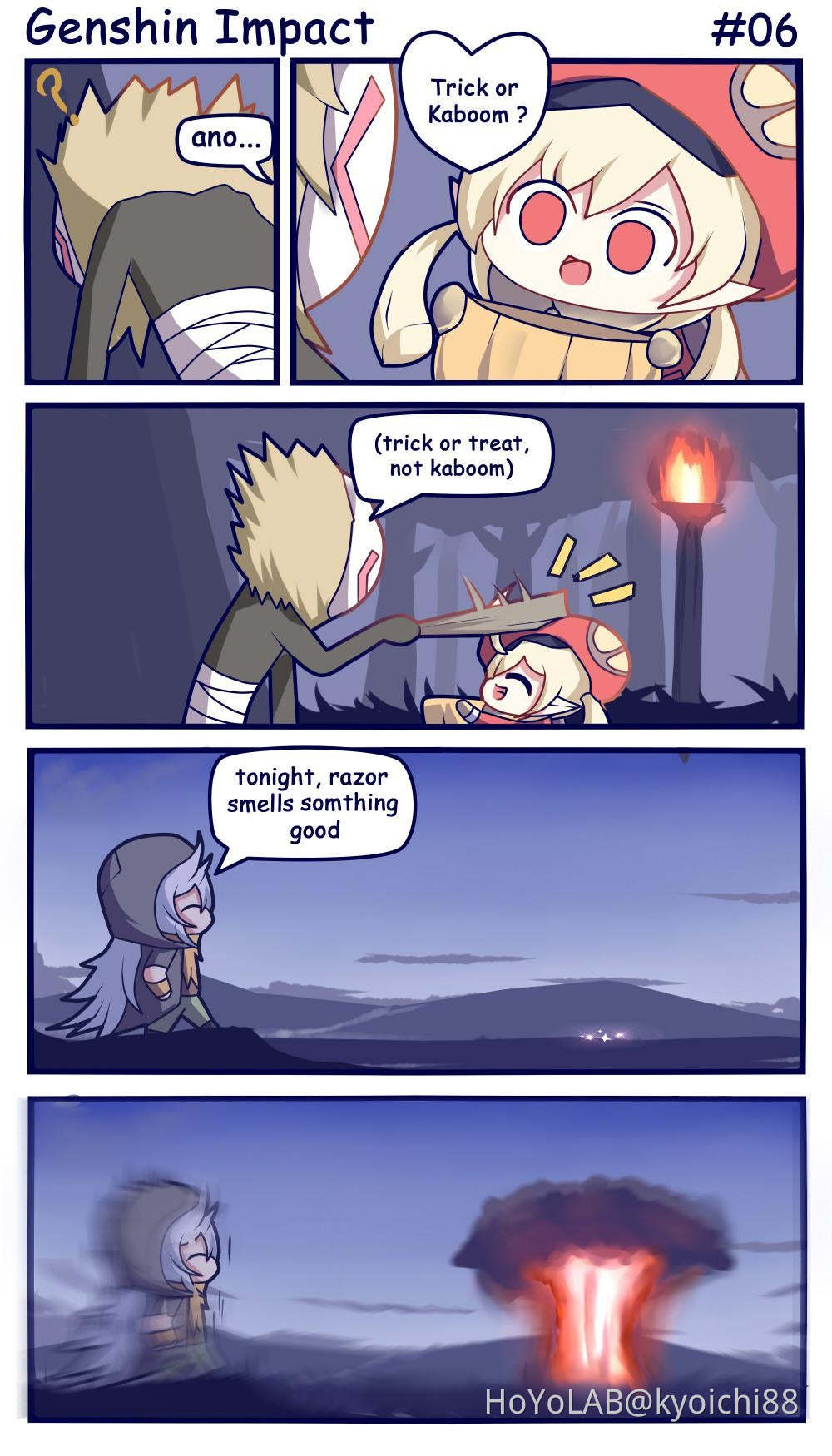 Red Burny Girl Genshin Impact | HoYoLAB