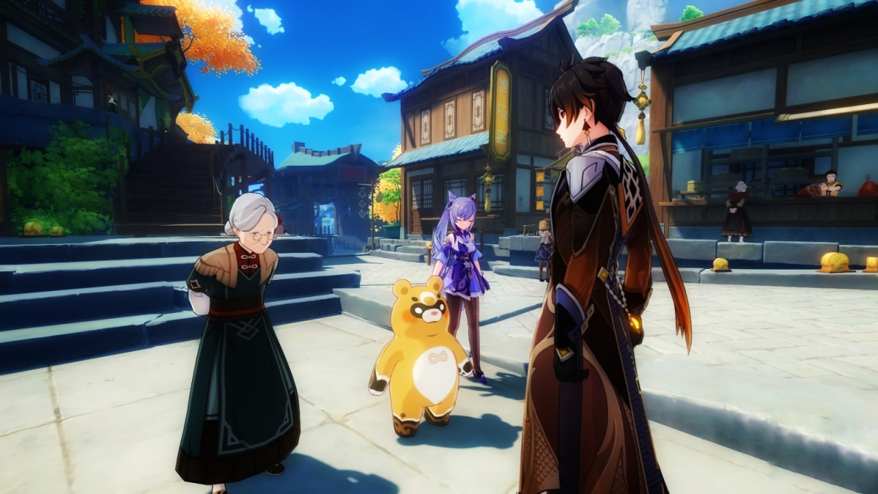 Guoba met his old friend Morax Genshin Impact | HoYoLAB