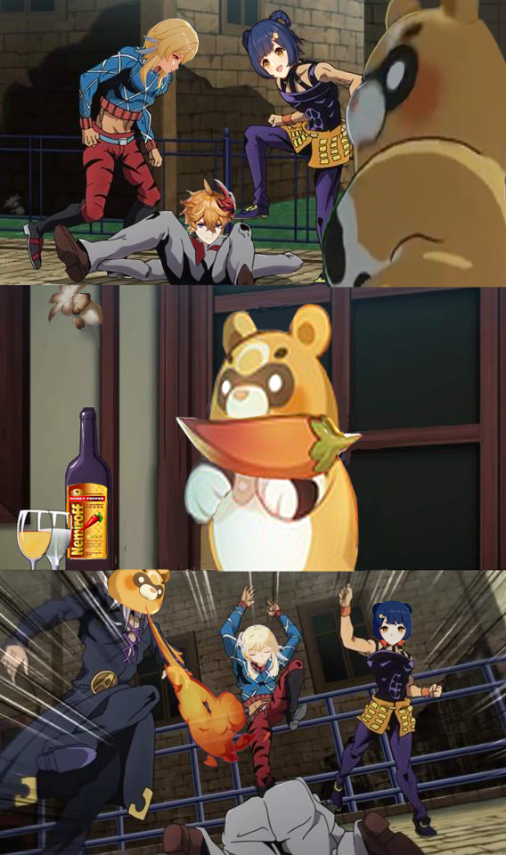 Guoba bizarre adventure Genshin Impact | HoYoLAB