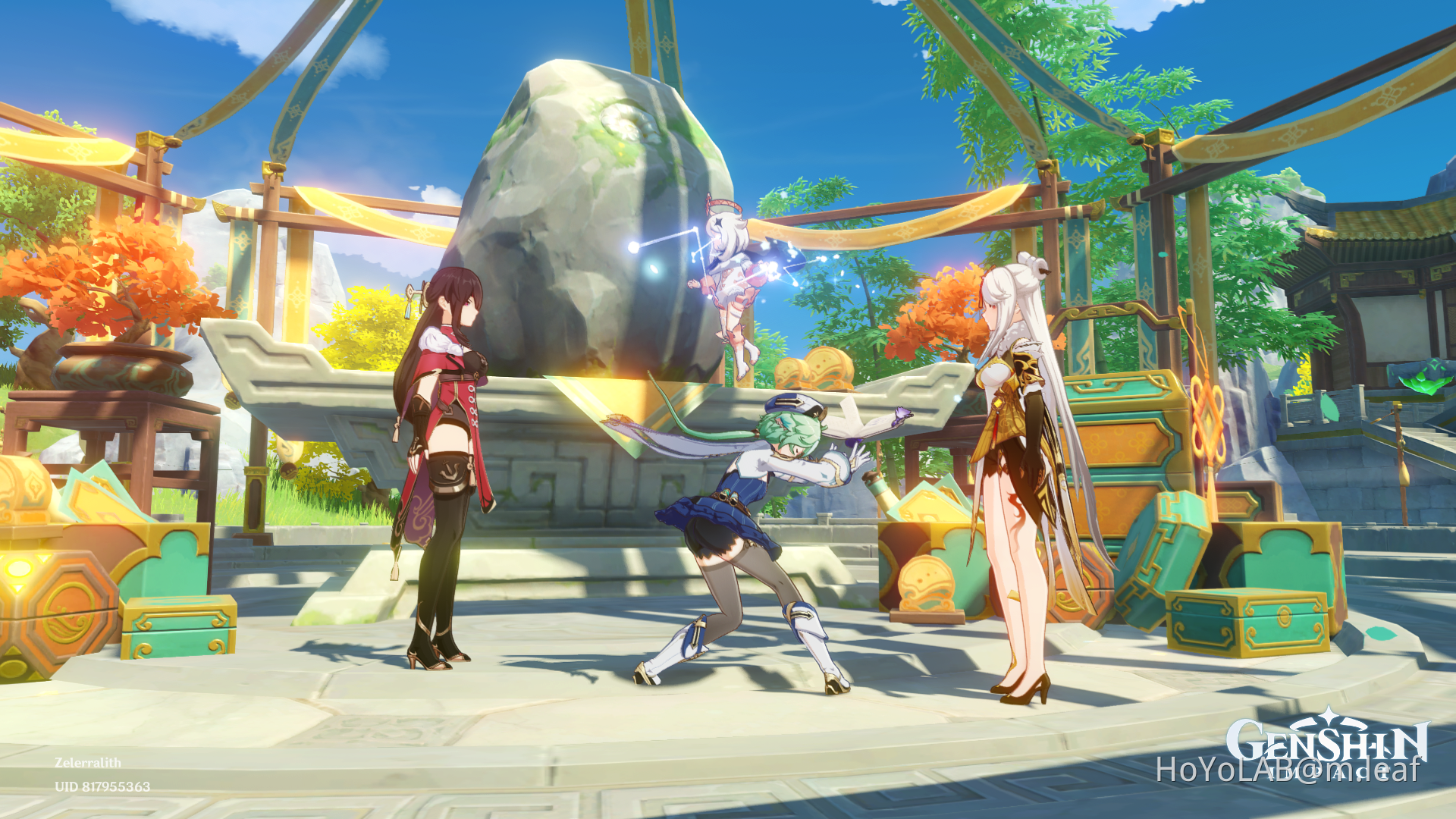 P-please don't f-fight! Paimon heelp! Honkai Impact 3rd | HoYoLAB
