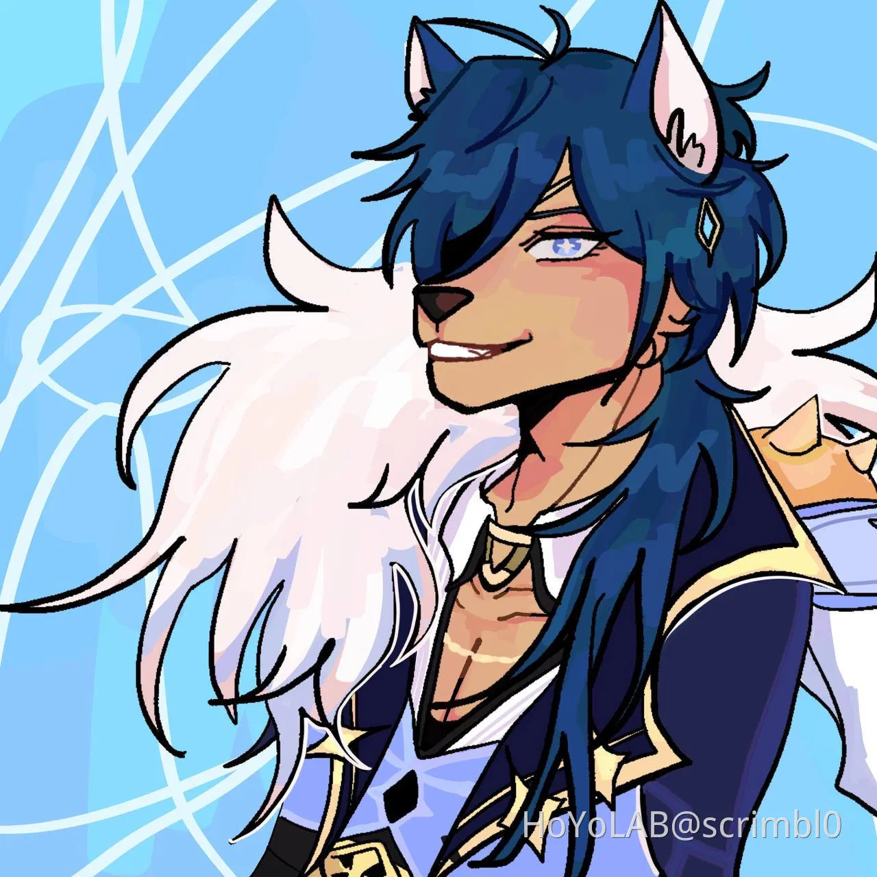 kaeya furry fanart Genshin Impact | HoYoLAB