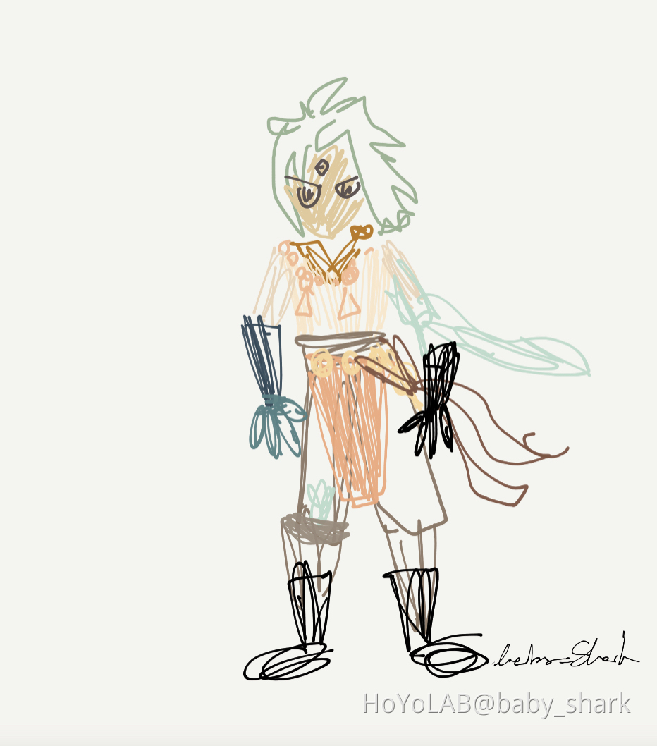My wonderful Xiao fan art! Genshin Impact | HoYoLAB