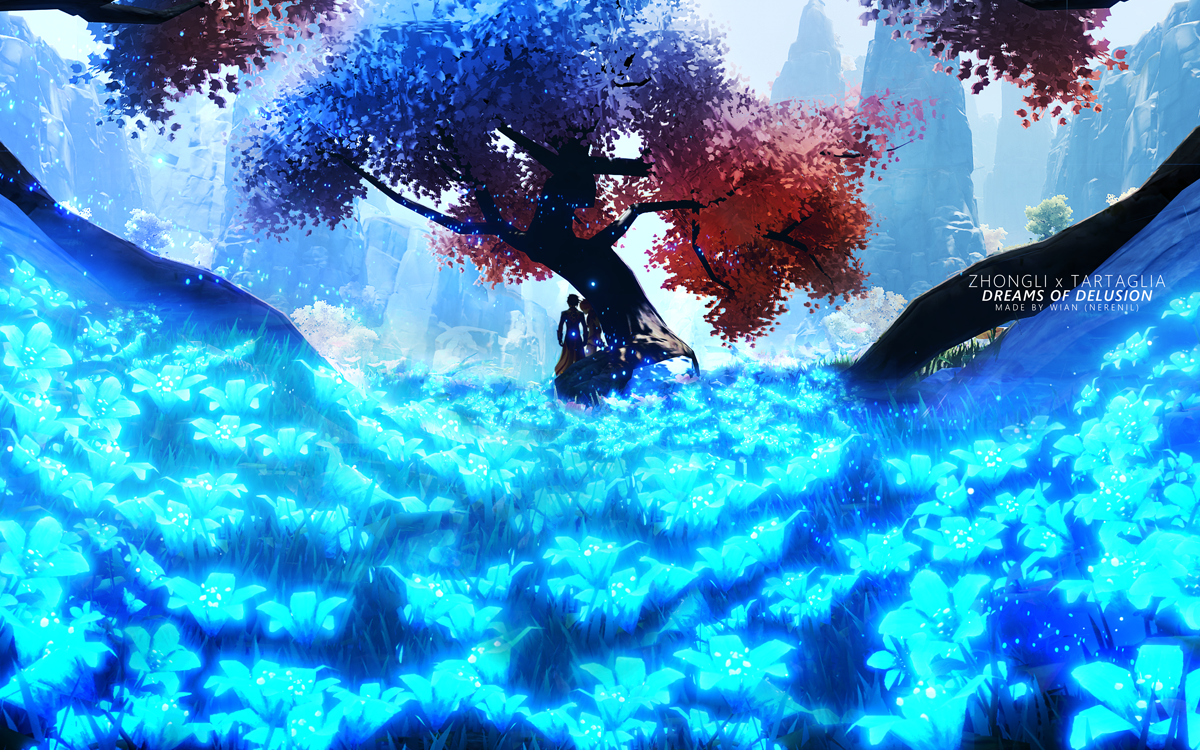 Following The Falling into the Abyss Scene (WIP comic) | Genshin Impact ...