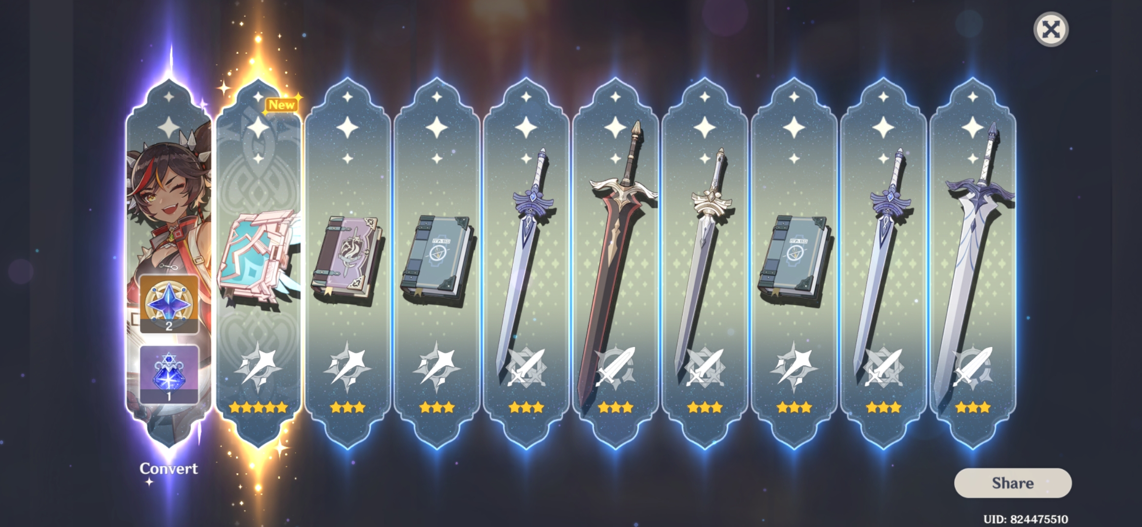 My First 5star Weapon Genshin Impact | HoYoLAB