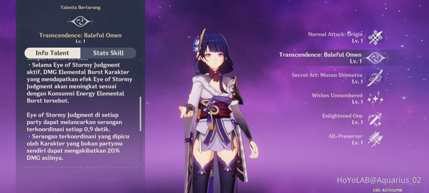 Versi 2.1 _ build karakter | Genshin Impact | HoYoLAB