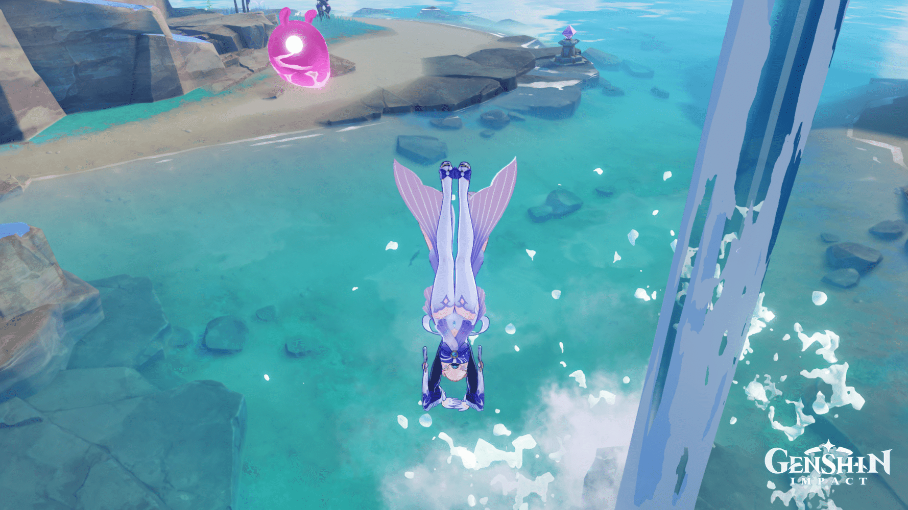diving mermaid Genshin Impact | HoYoLAB
