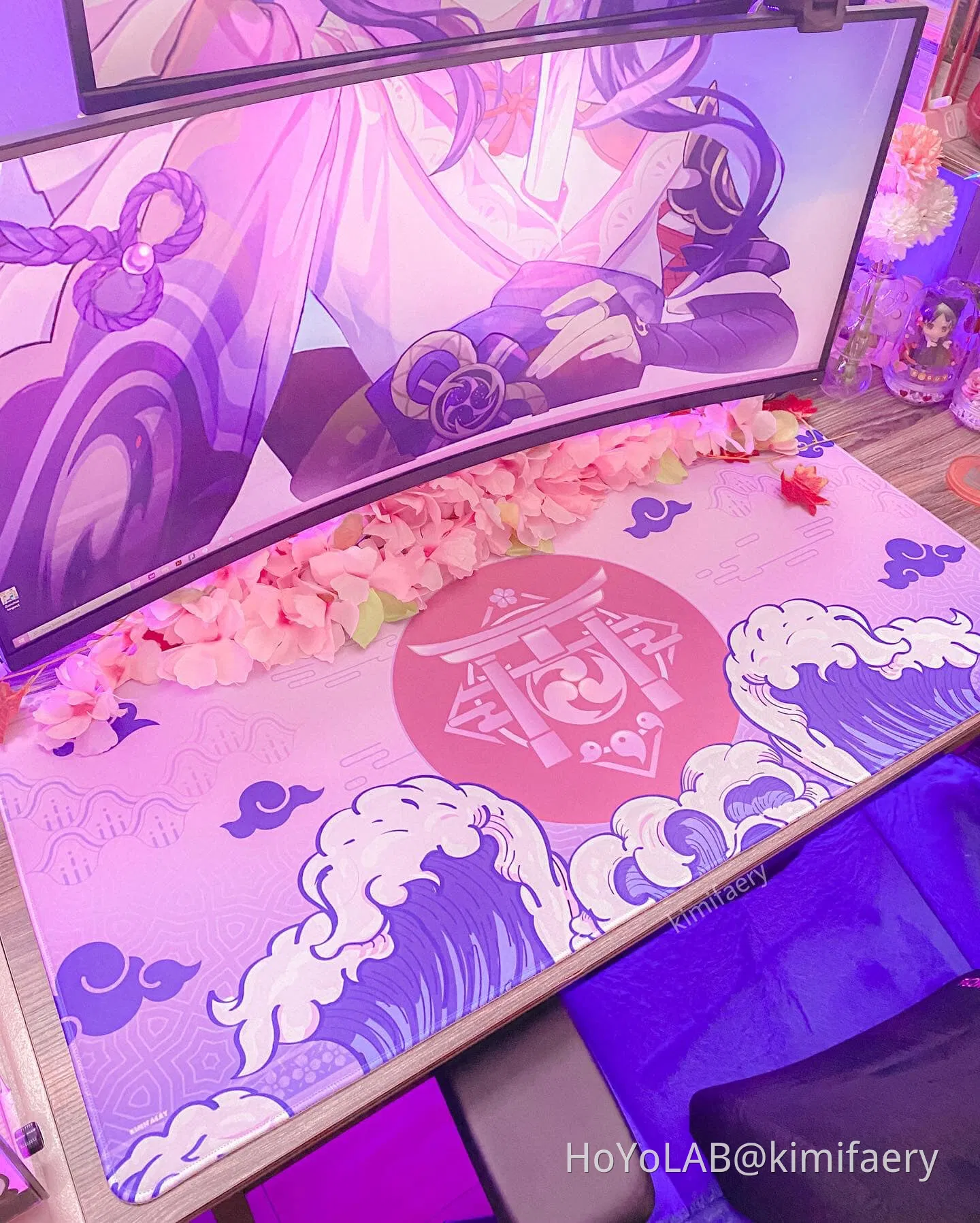 My Raiden Shogun Gaming Setup! Genshin Impact | HoYoLAB