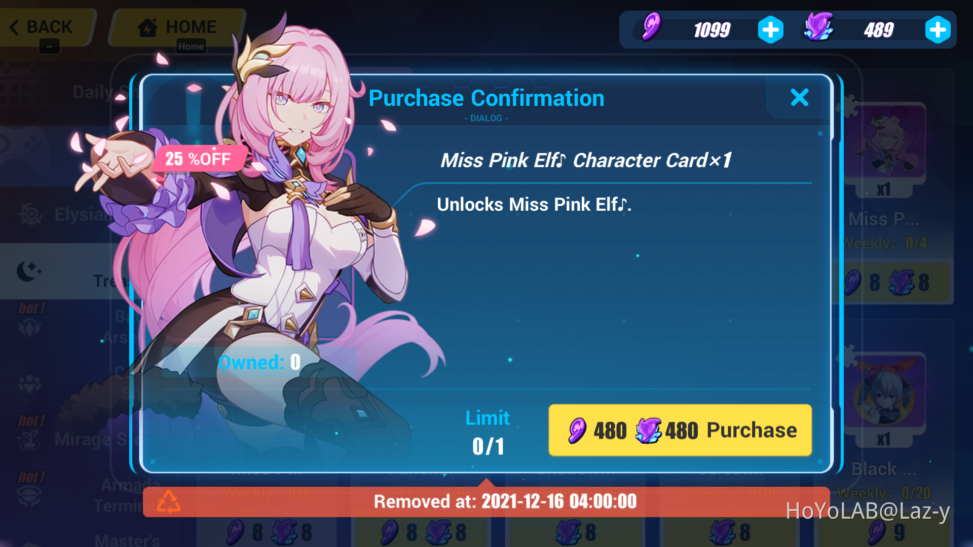 [Elysian Realm] 65D Elysia vs Elysia (with video) Honkai Impact 3rd ...