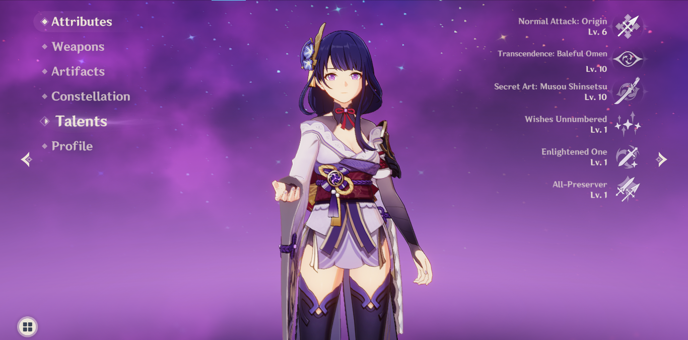 Finally, My Raiden is "Practically" Finished Genshin Impact | HoYoLAB