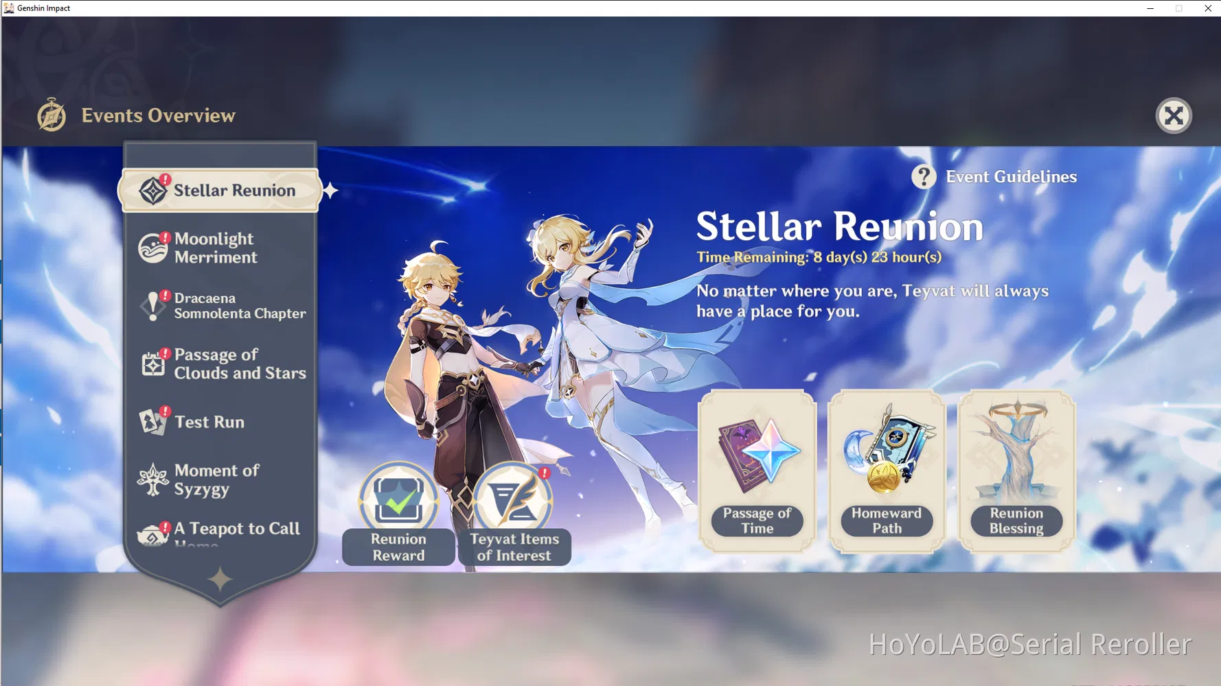 Stellar Reunion Event changed Genshin Impact | HoYoLAB