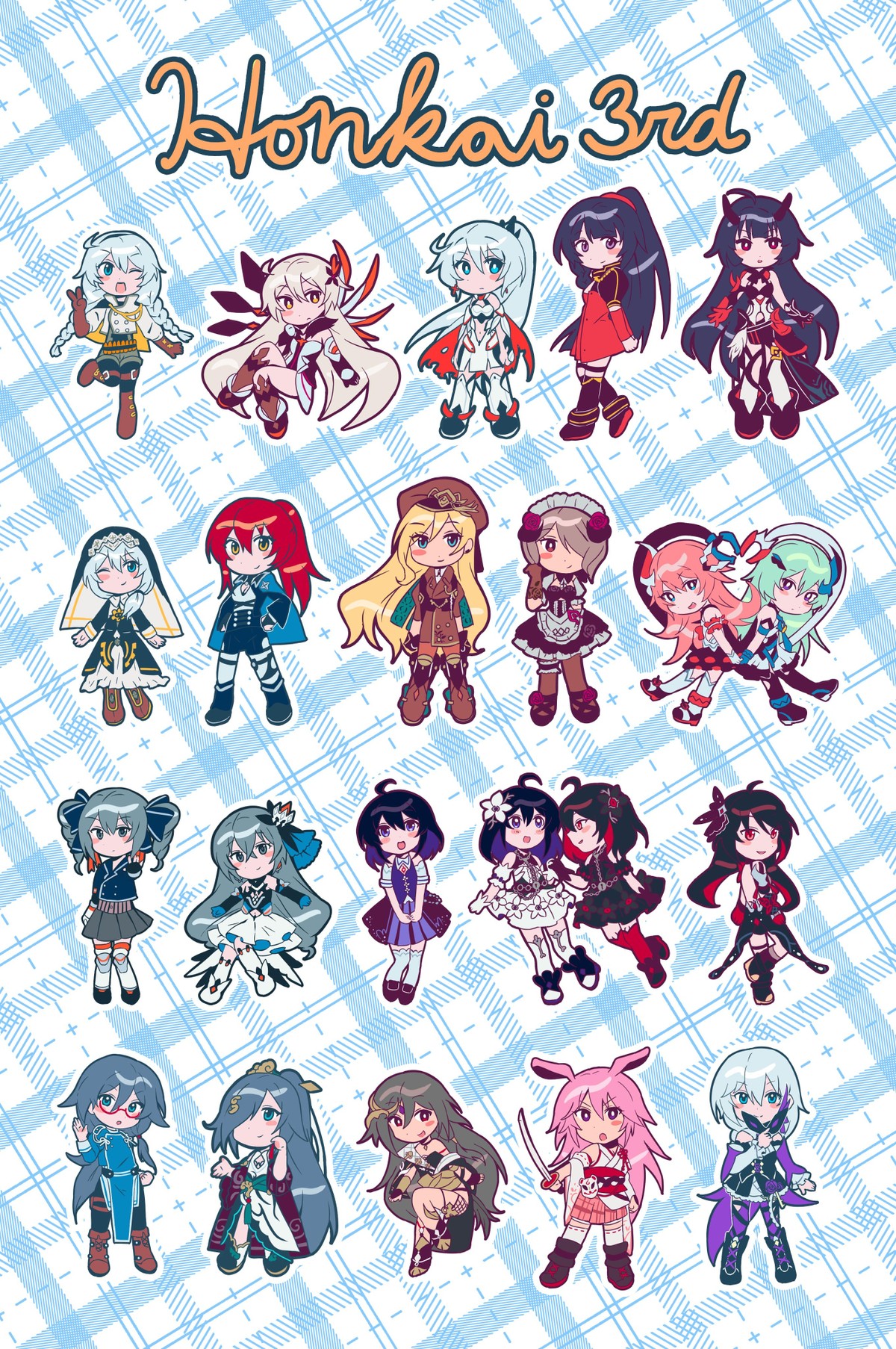 Look at this cute art! Honkai Impact 3rd | HoYoLAB