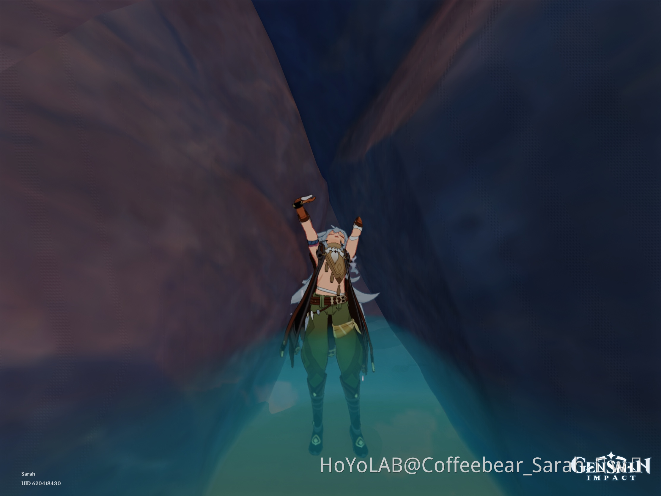 Razor is lifting a cave up Genshin Impact | HoYoLAB