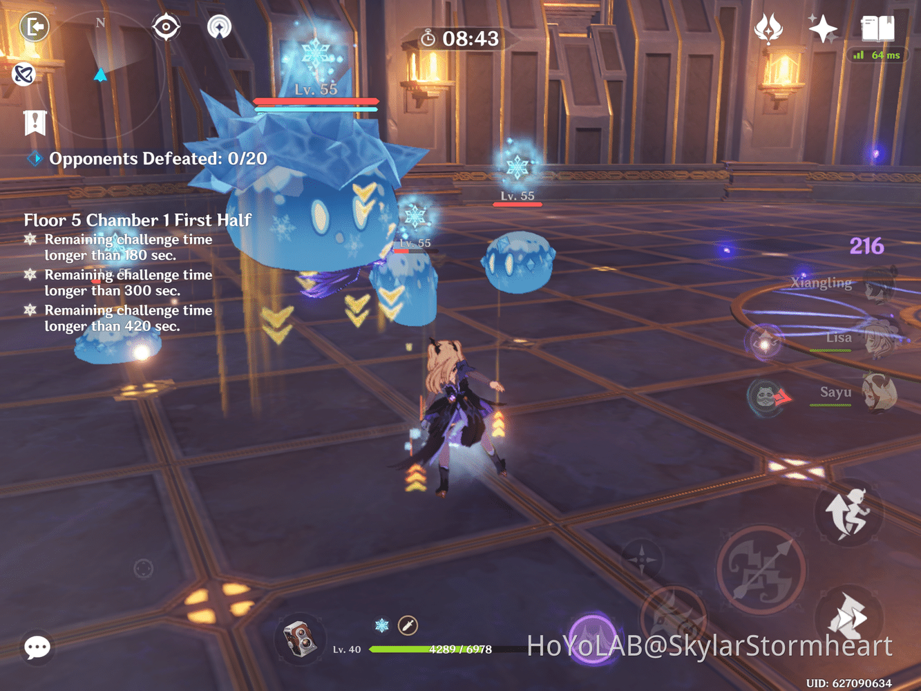 Imagine getting beaten up by a bunch of cryo slimes Genshin Impact ...