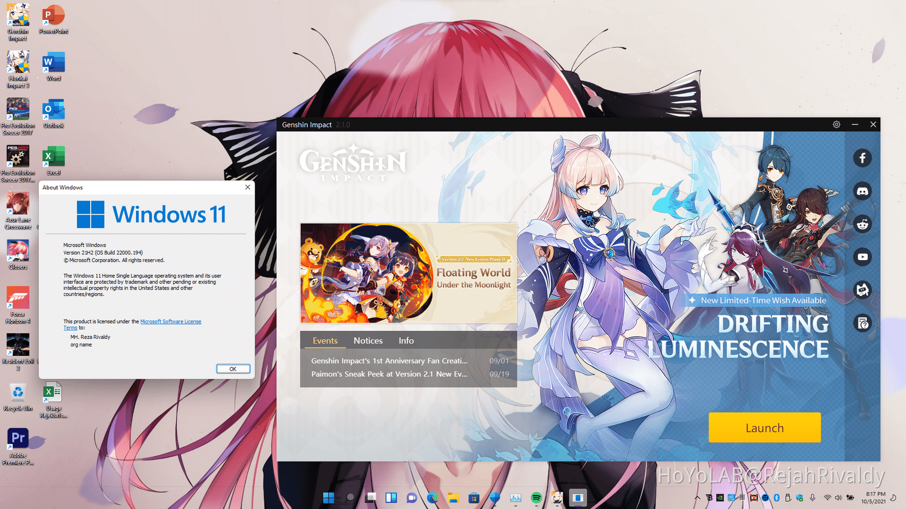 Ngetes Genshin Impact Running Di Windows 11 .... Genshin Impact | HoYoLAB