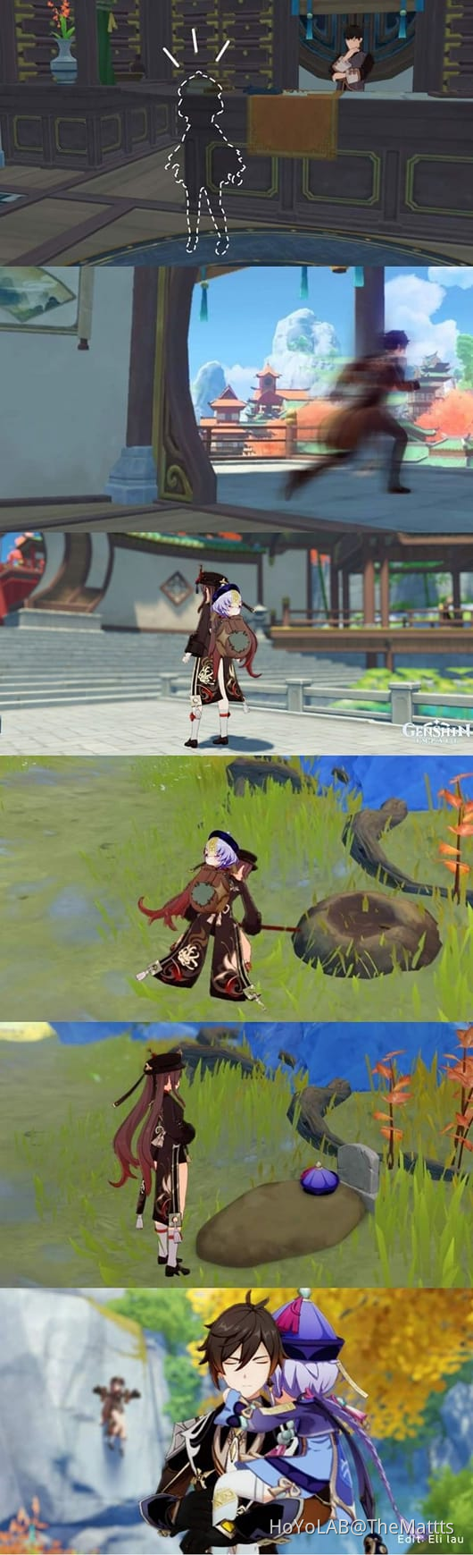 Bueno, volvamos con la Hu Tao God vs Qiqi xD Genshin Impact | HoYoLAB