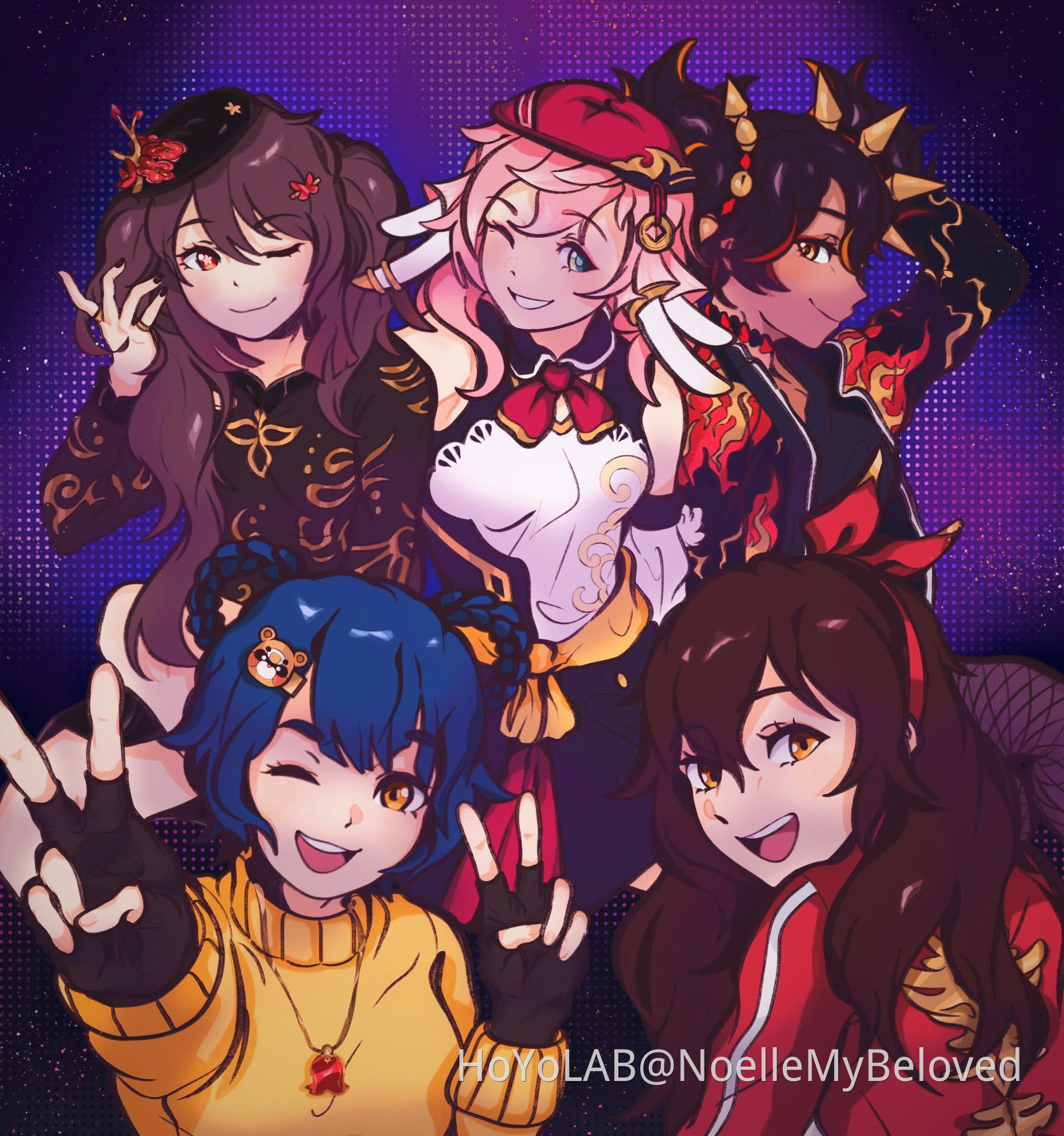 Pyro women my beloveds Genshin Impact | HoYoLAB