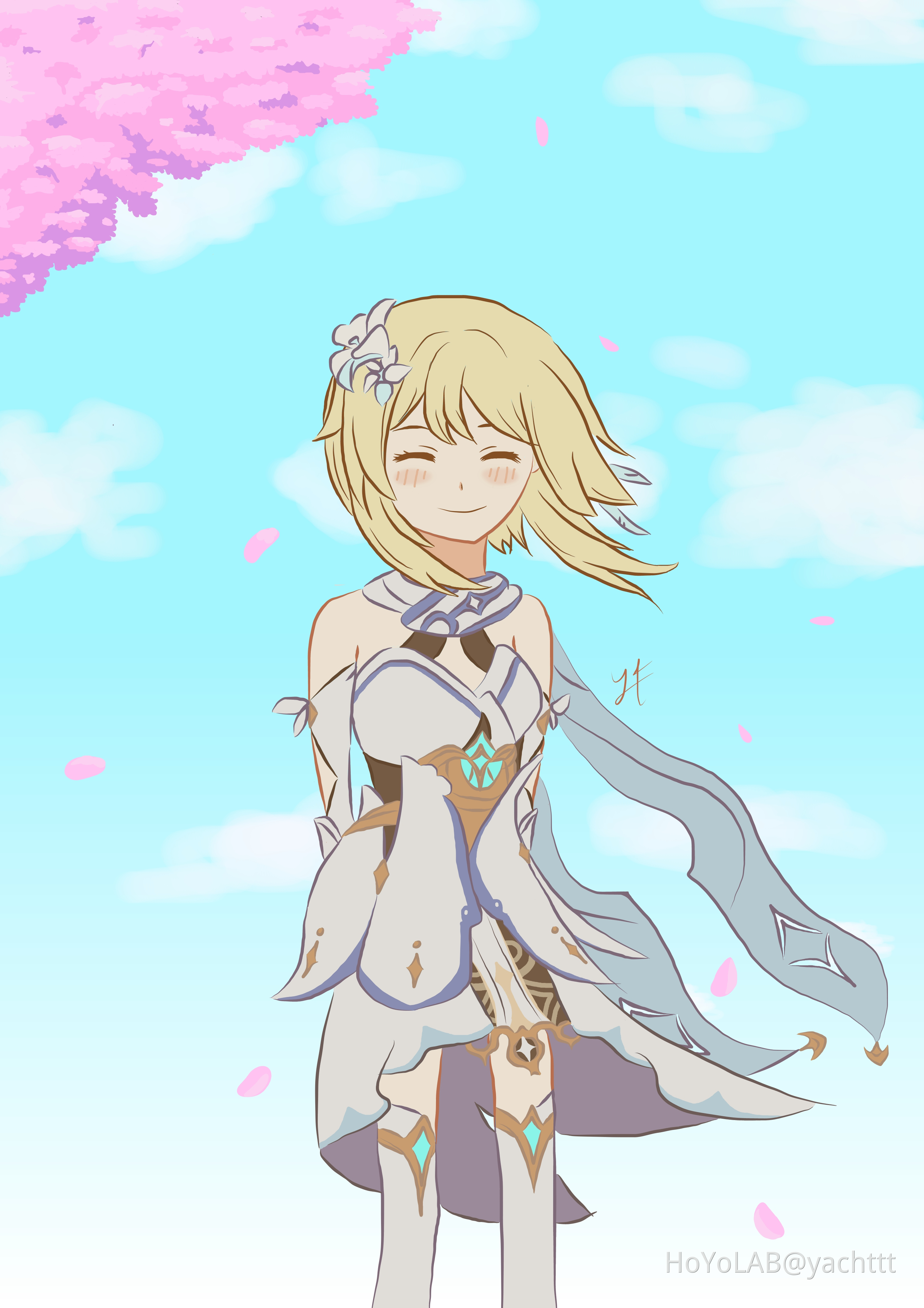 1st Anniversary smile by Lumine