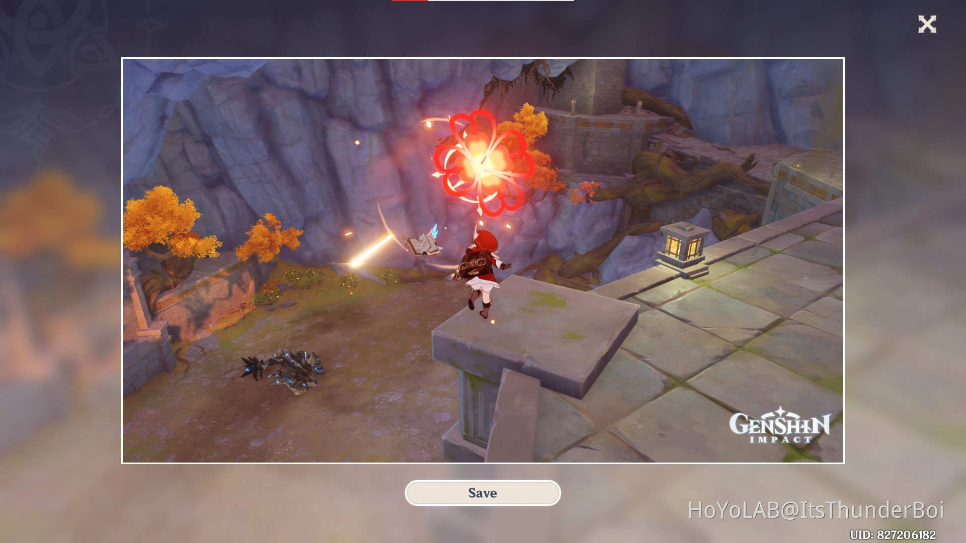 Klee finds a big lizard! Genshin Impact | HoYoLAB