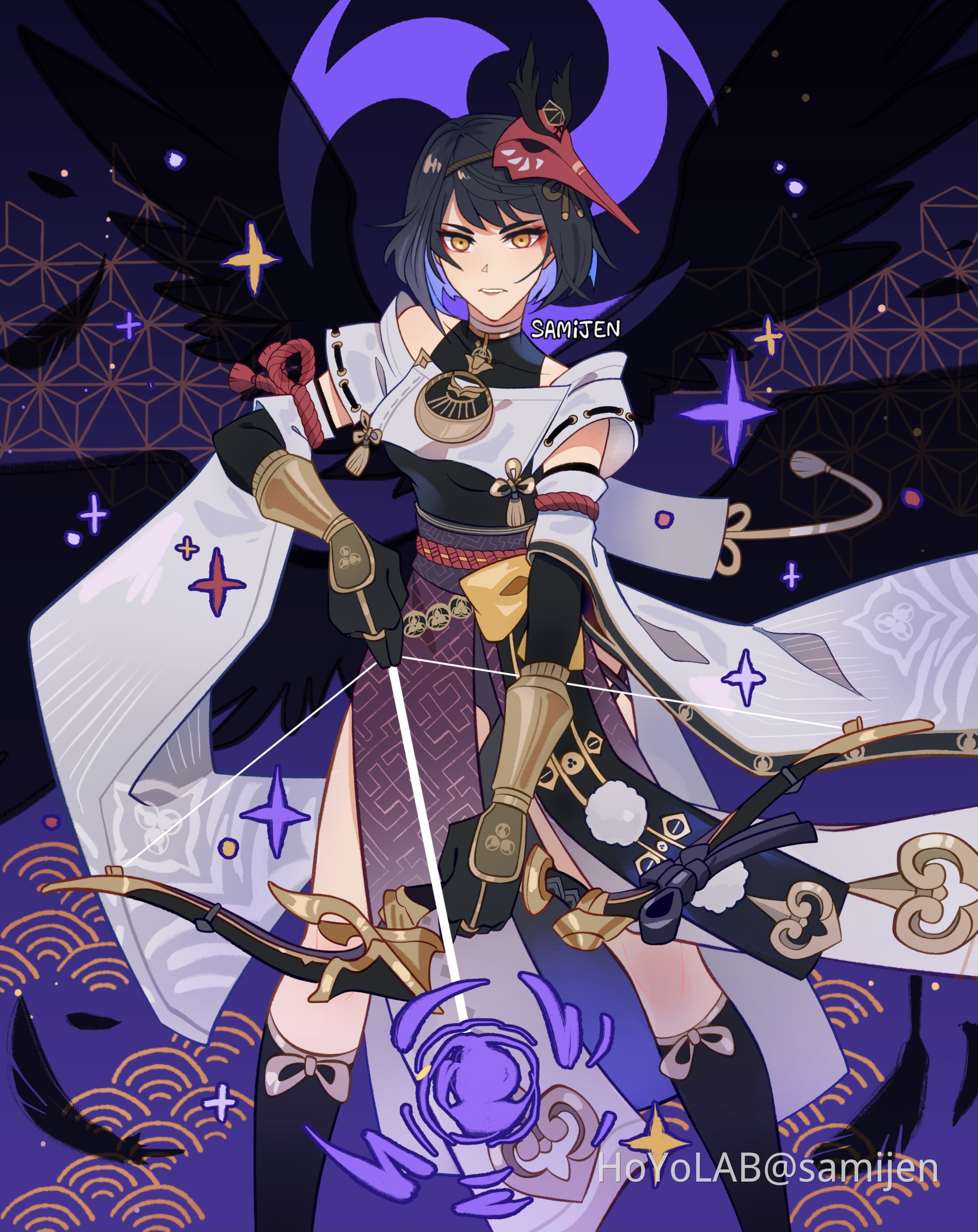 Kujou Sara Genshin Impact | HoYoLAB