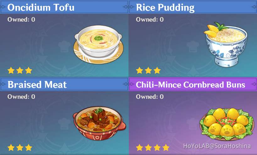 [Version 2.1] All 11 New Recipes & 3 New Special Dishes in Inazuma 2.1 ...