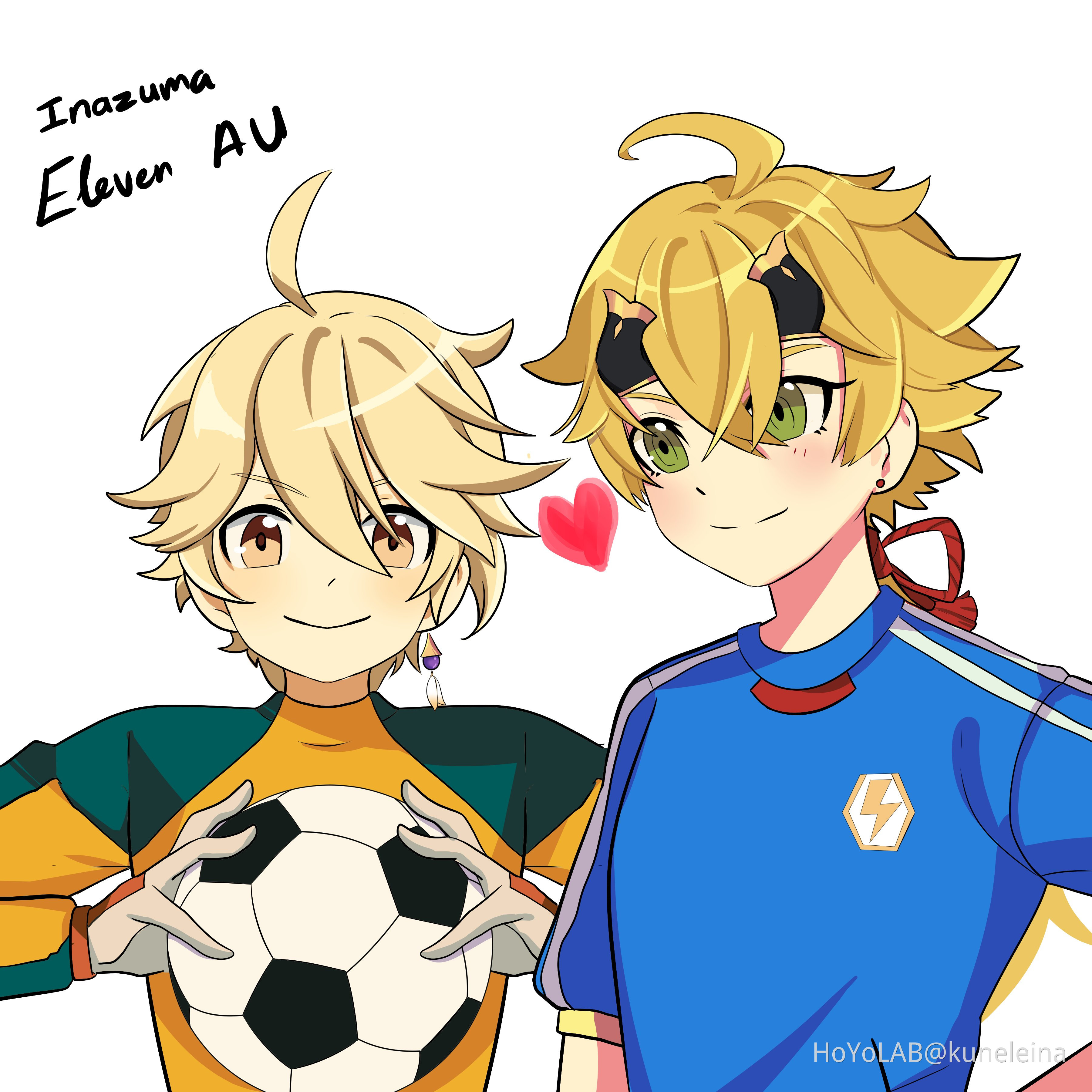 ThomaTher Inazuma Eleven AU Genshin Impact | HoYoLAB