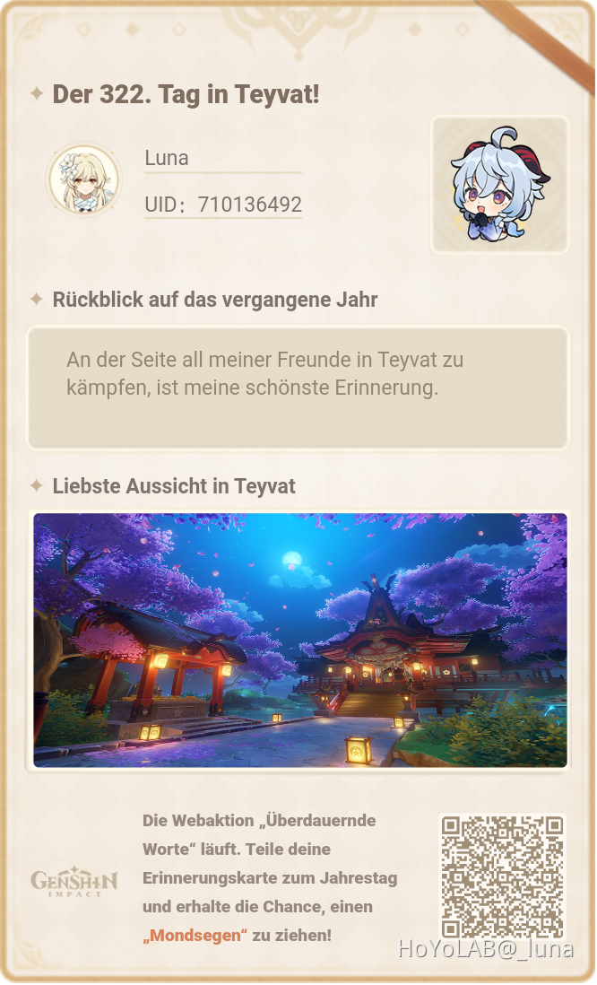 Tevat Erinnerungen Genshin Impact | HoYoLAB