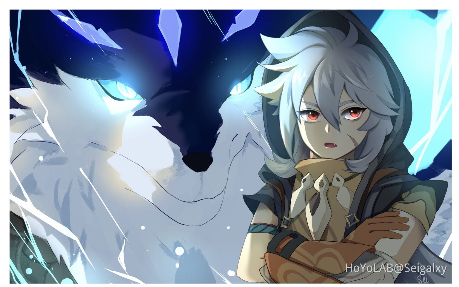 Razor and Andrius Genshin Impact | HoYoLAB