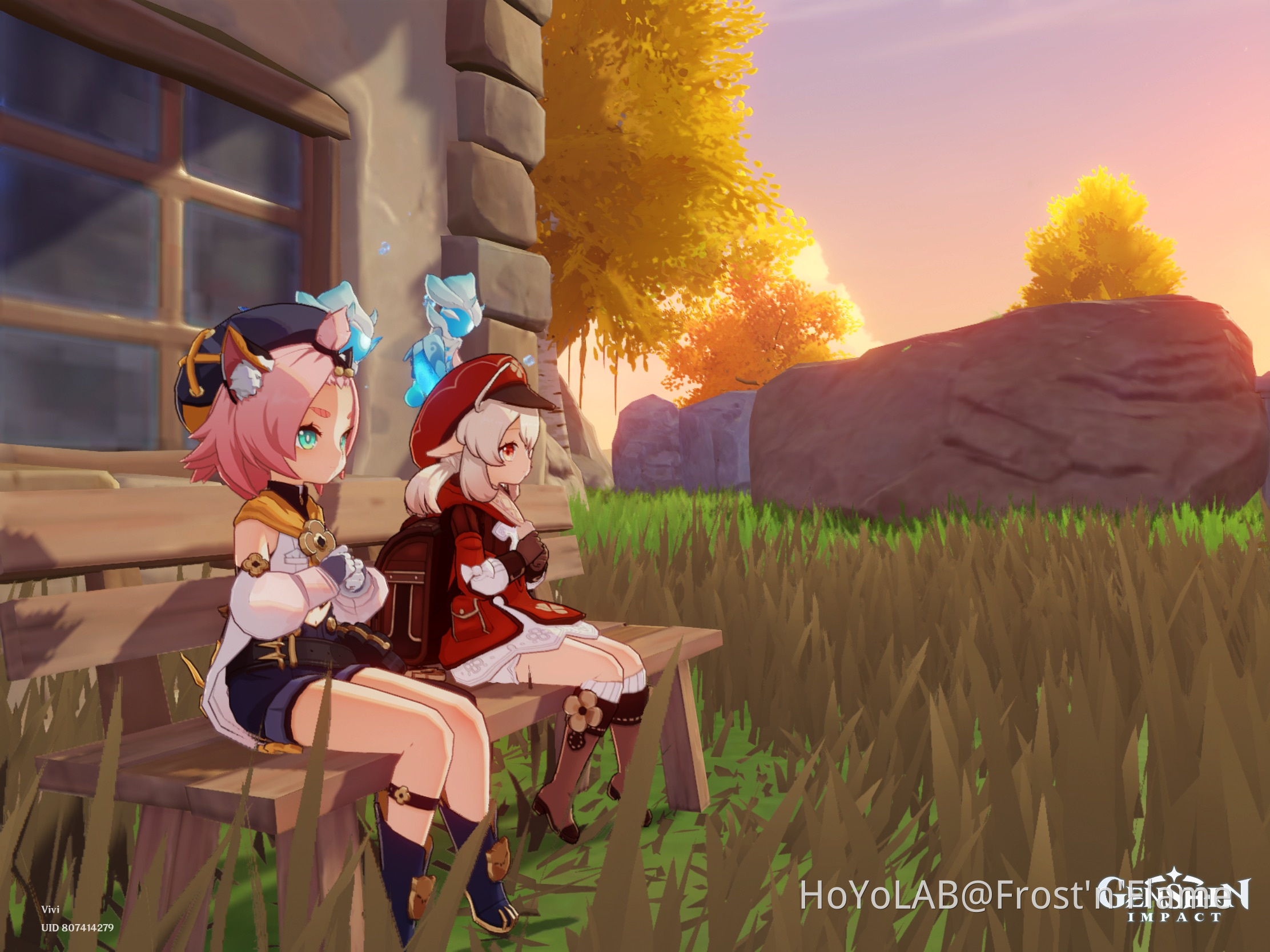 Diona : Klee, stop throwing bomb!! Acting Grand Master is coming ...