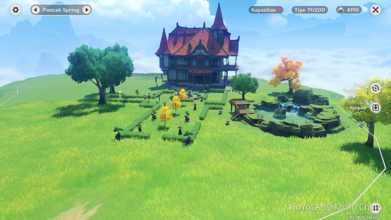 Tea Pot Ku rumah idaman ku | Genshin Impact | HoYoLAB