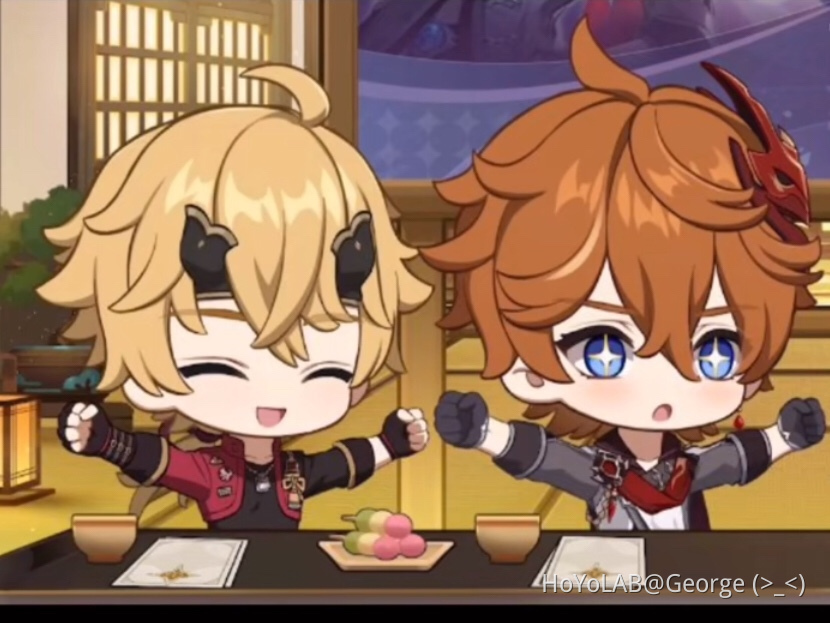 thoma and childe Genshin Impact | HoYoLAB