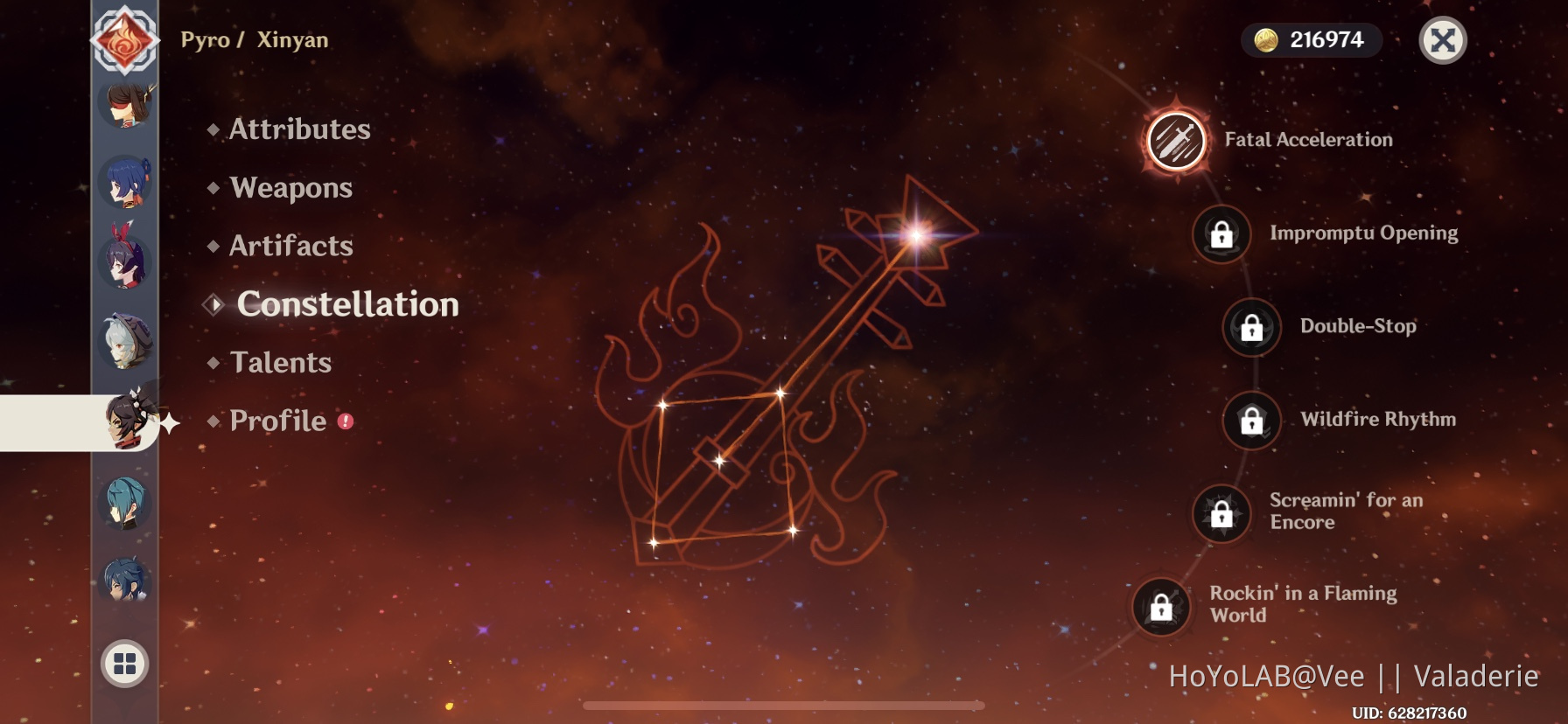 Constellations/Characters Check Genshin Impact | HoYoLAB