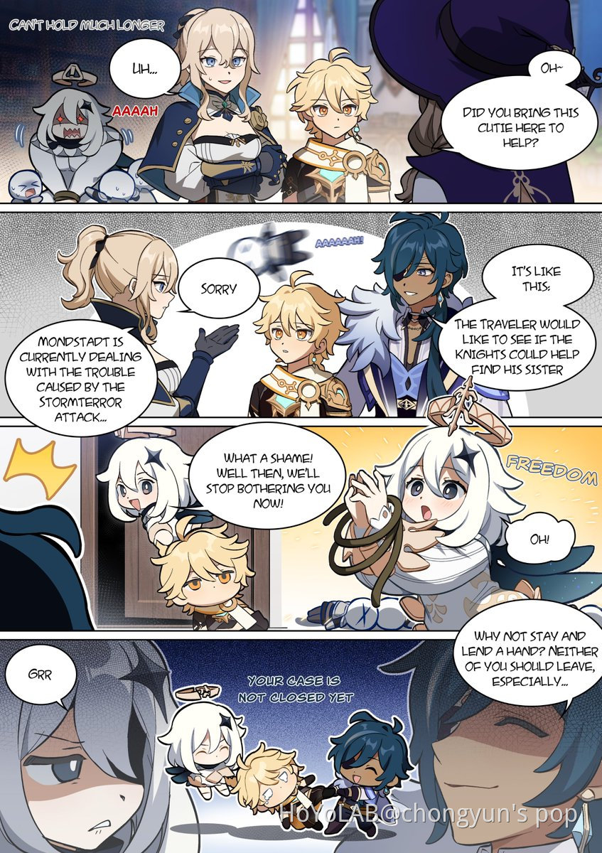 genshin comic Genshin Impact | HoYoLAB