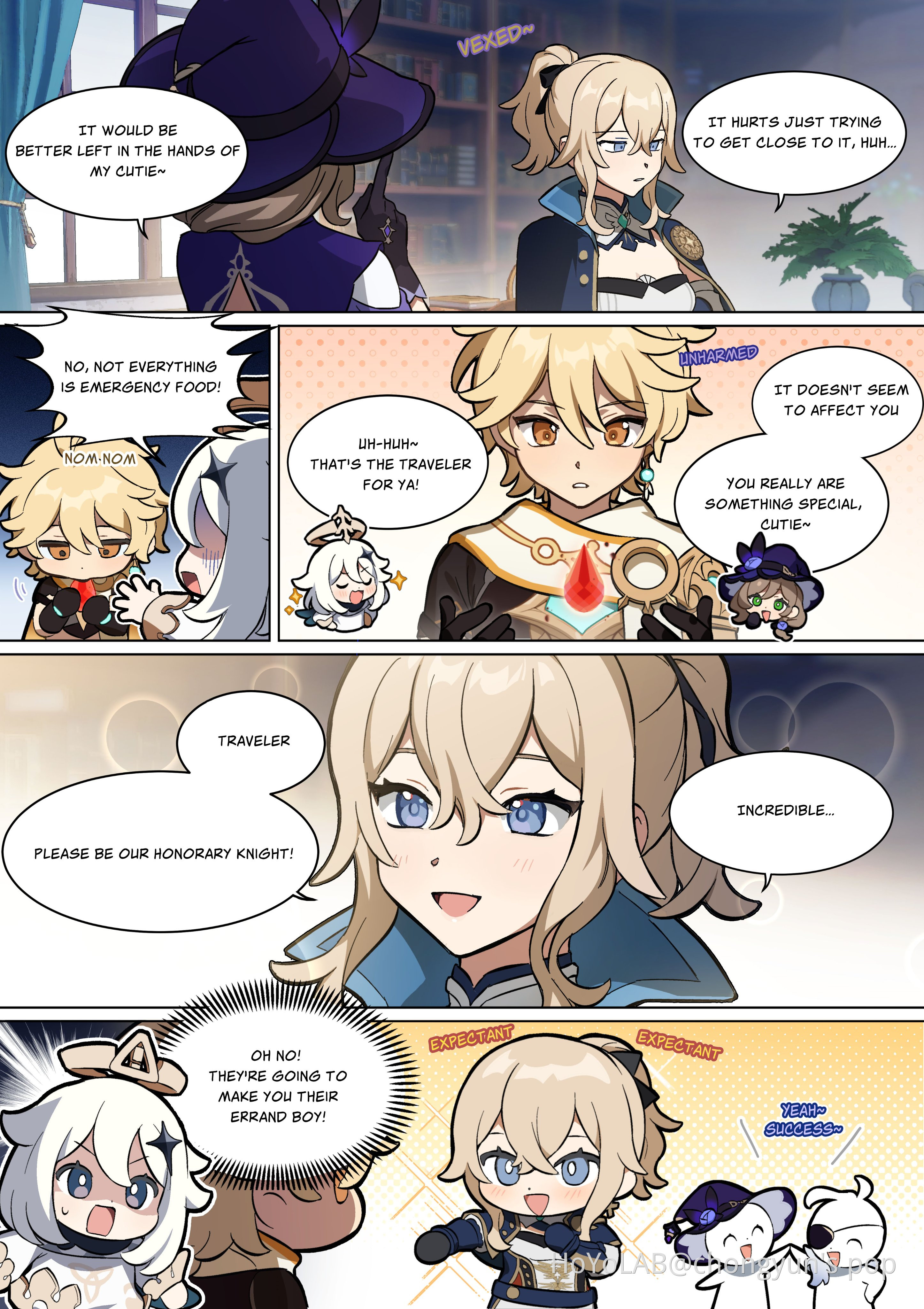 genshin comic Genshin Impact | HoYoLAB