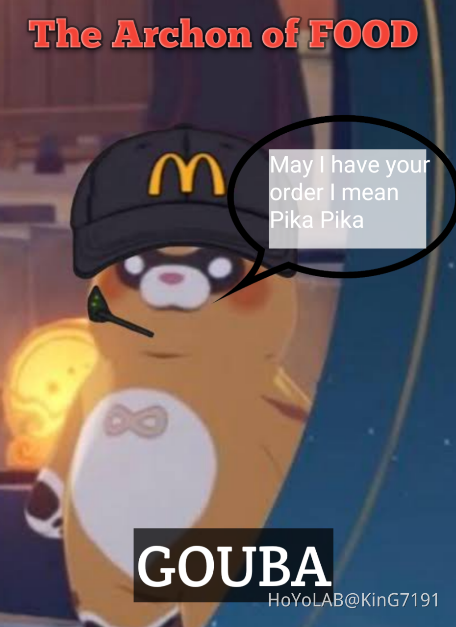 Gouba The Food God Genshin Impact | HoYoLAB