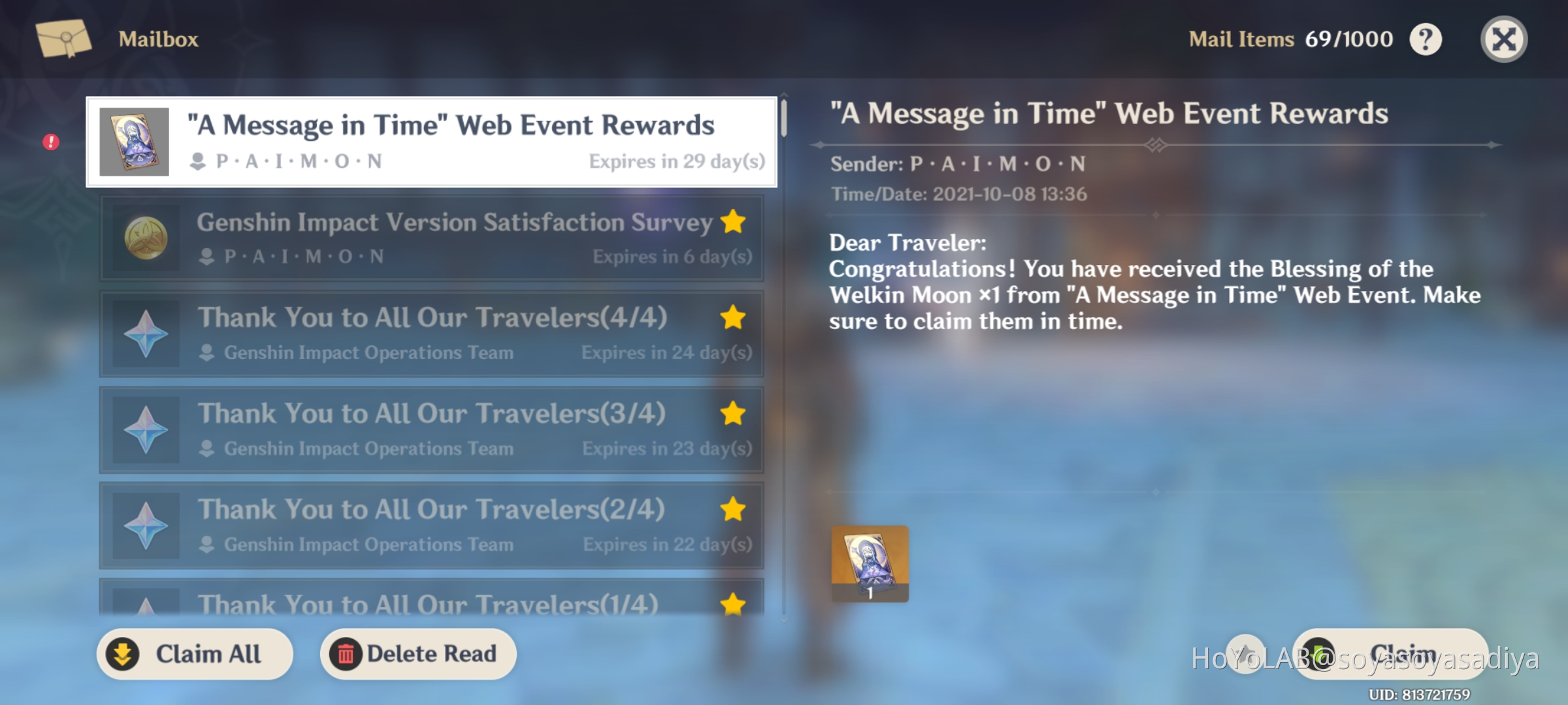 YAYYY I WON WELKIN MOON Genshin Impact | HoYoLAB