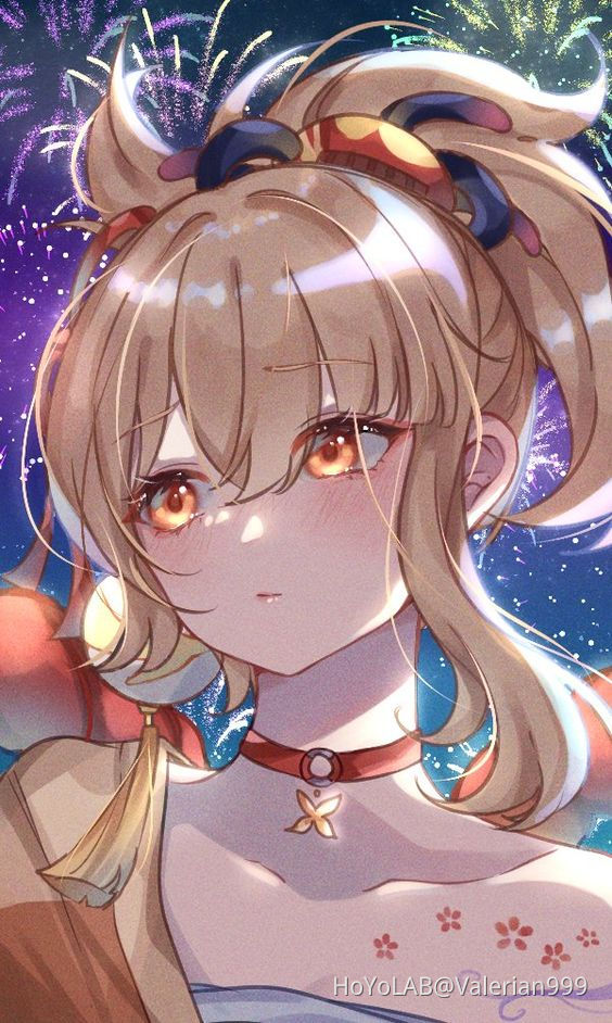 Yoimiya fireworks Genshin Impact | HoYoLAB