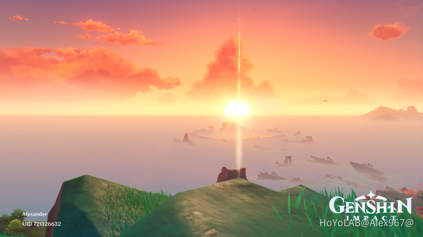 Sunset Genshin Impact | HoYoLAB
