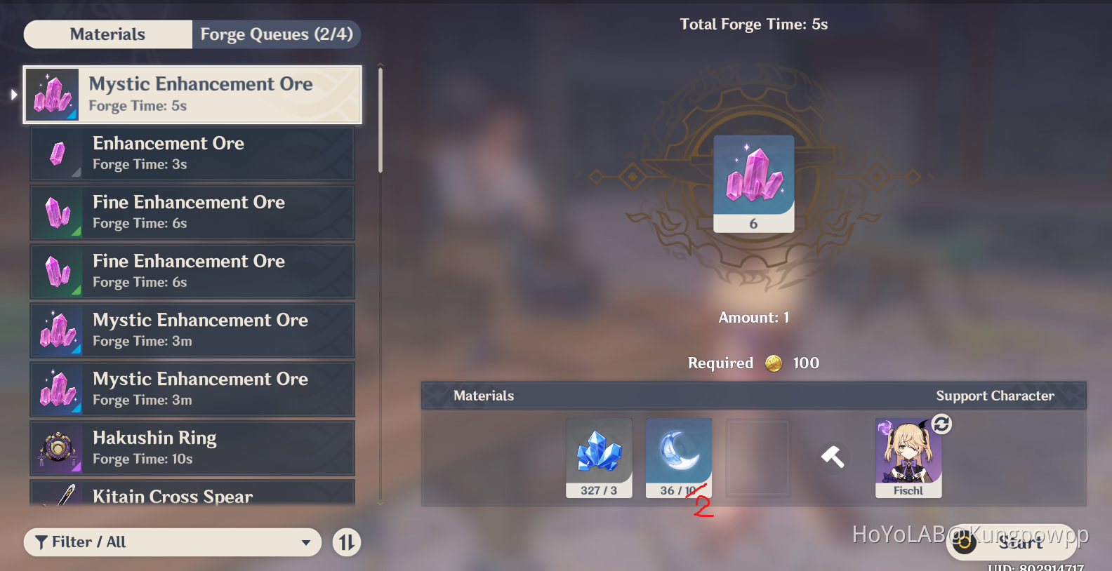 Mystic Enchantment Ore Should use less resin or no resin at all Genshin ...