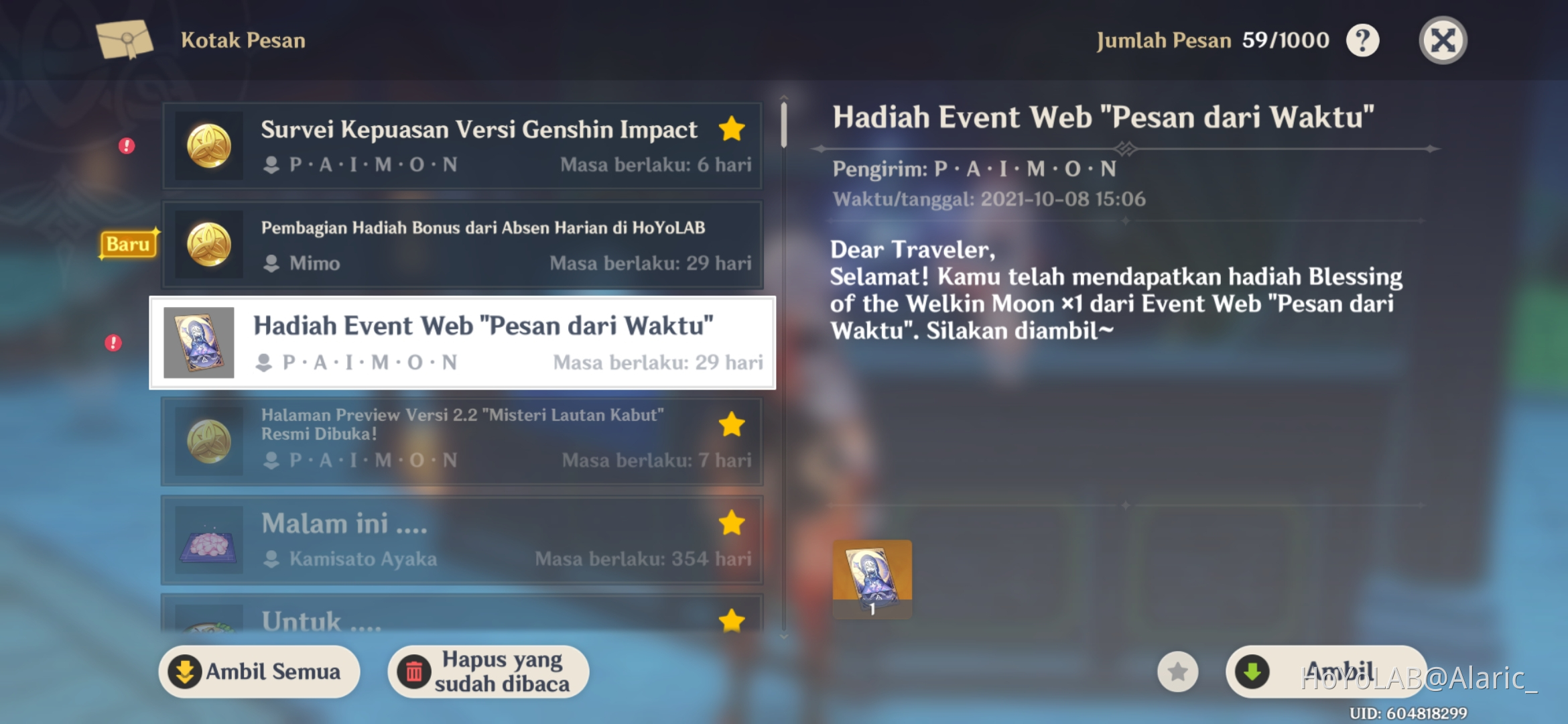 hoki juga akhirnya Genshin Impact | HoYoLAB