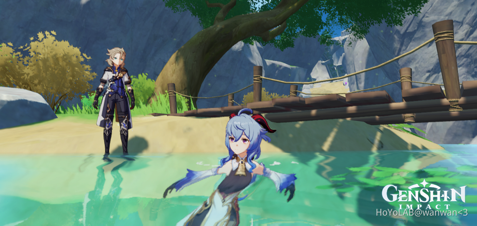 swim swim Genshin Impact | HoYoLAB