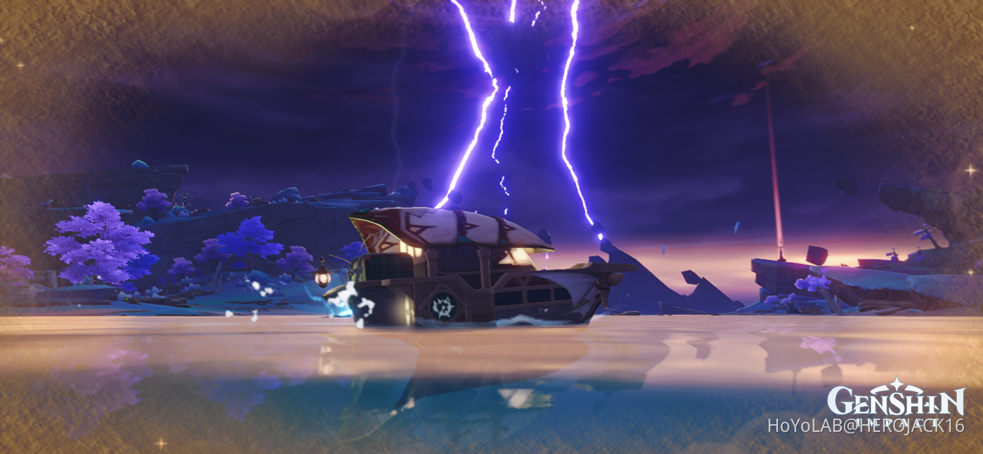 Inazuma seirai island storm Lighting Genshin Impact | HoYoLAB