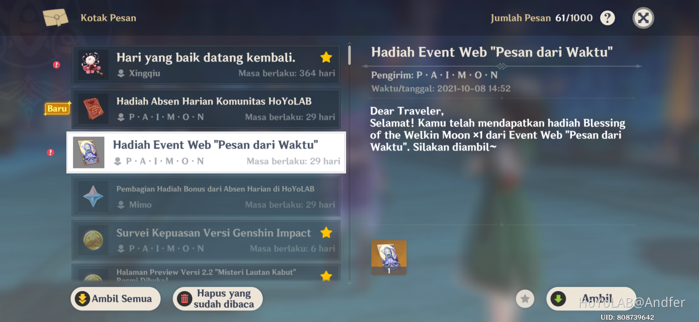 thanks mihoyo, anniversary genshin impact 1st Genshin Impact | HoYoLAB