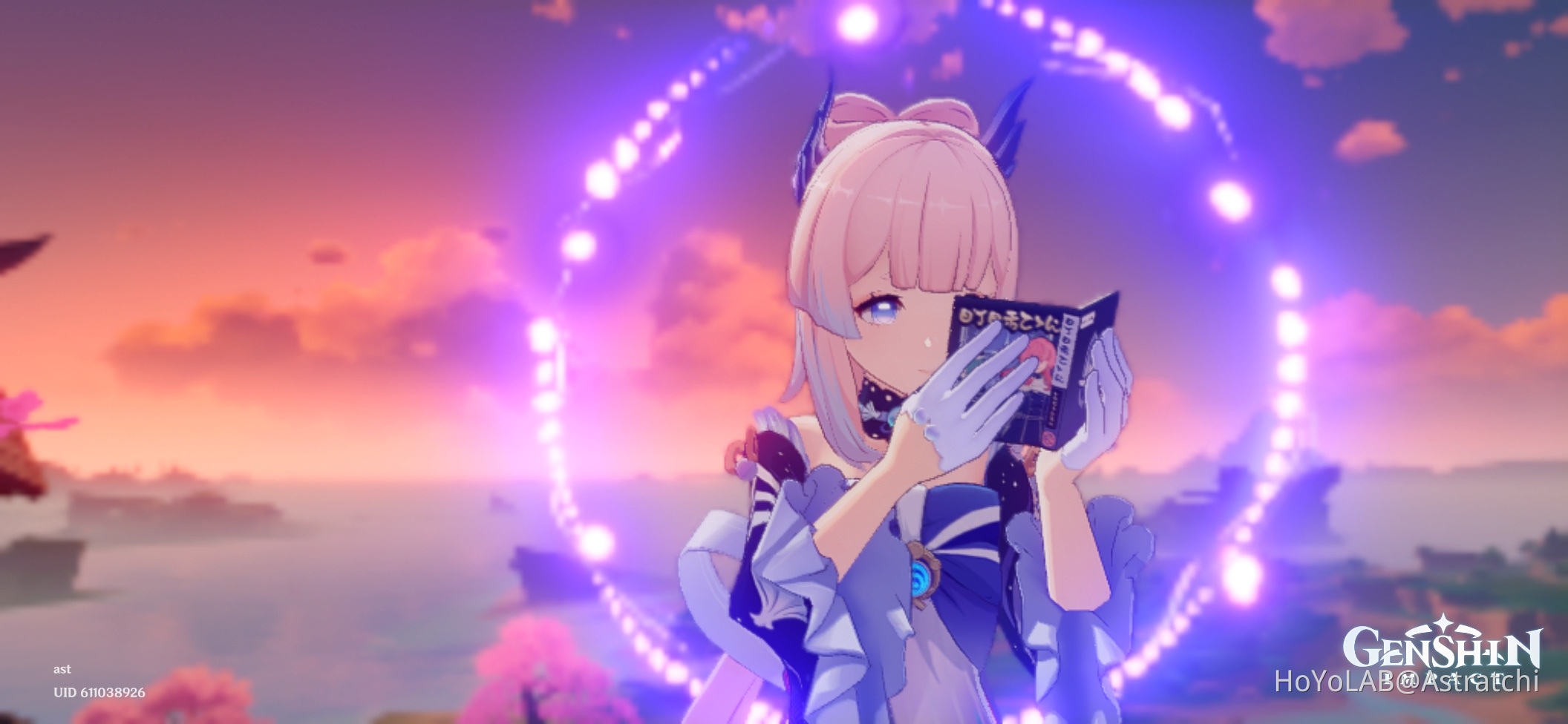 Ms. Gurl Kokomi reading her favorite book! Genshin Impact | HoYoLAB