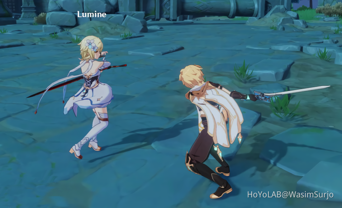 Lumine Vs Aether - Round 1 Genshin Impact | HoYoLAB