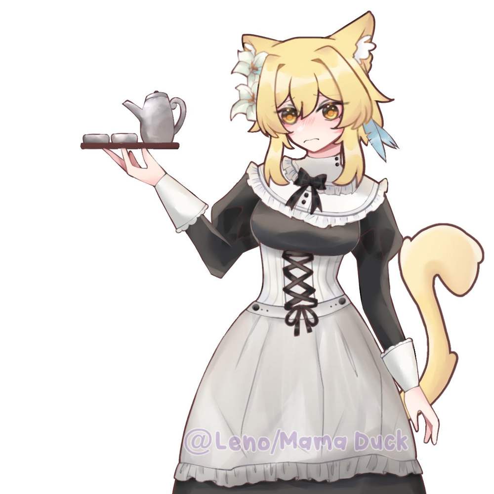 Maid Lumine Genshin Impact | HoYoLAB